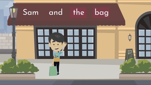 Sam and the bag by BLOOM English Learning | TPT