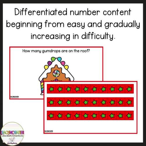 Christmas math fun daily number review by teachnchatter | TPT