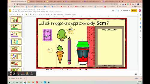 BUNDLE: Measurement Google Slides™ + 3 quizzes by GroovyGarden | TPT