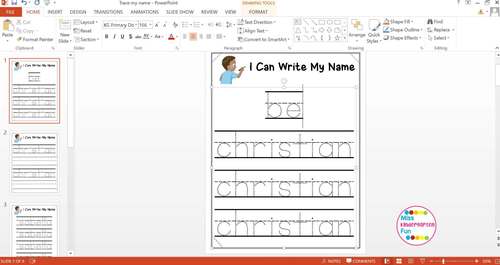 Name Writing Practice Editable - I can write my name by Miss ...