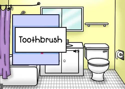 Life Skills Hygiene Word Match Boom Cards 1 by Life Skilled Lessons