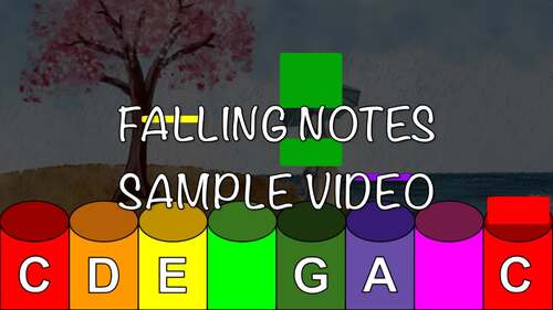 Ame Ame [Japanese Folk Song] - Boomwhacker Play Along Videos & Sheet Music