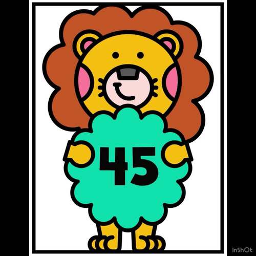 Skip Counting by 5s Classroom Posters | Lion Theme | Numbers up to 120