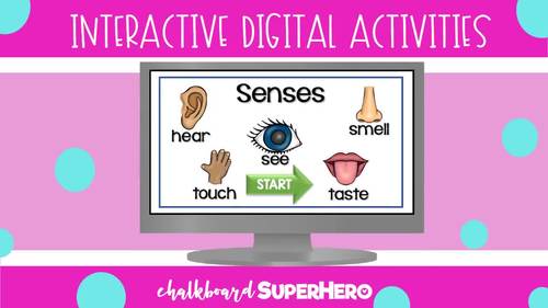The Human Body System interactive digital activity (distance learning)