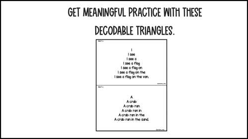 Fluency Pyramids CVC & CVCe, Decodable Sentences, Science of Reading, K-2nd