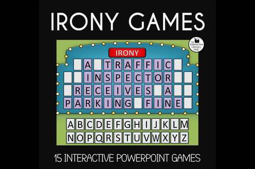 Irony Games - Examples of Situational Irony in Sentences - 15 ...