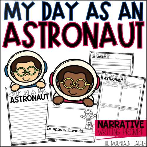 If I Were an Astronaut Craft and Space Writing Prompt for Space Theme ...