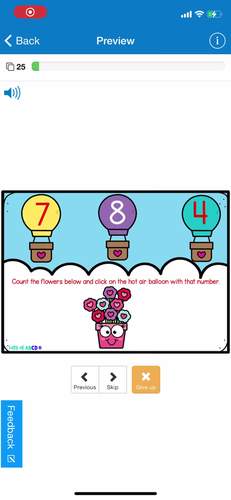 Valentine's Day: Counting items to 10 | BOOM™ Cards by Easy as ABCD