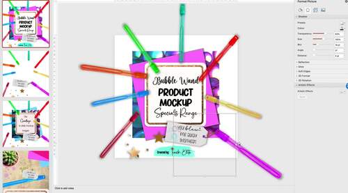 Bubble Wand K-2 MOVEABLE Mock-up png images, End of Year by Teach Elite