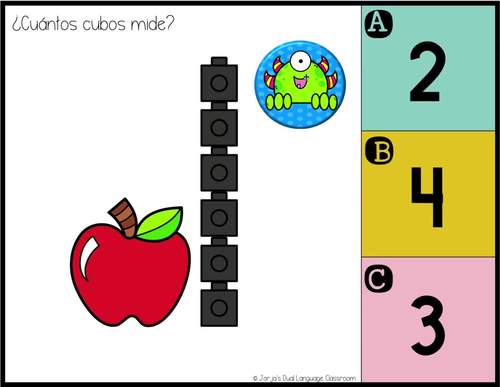 Midiendo altura DIGITAL para Seesaw™ y Google Slides™ | TPT