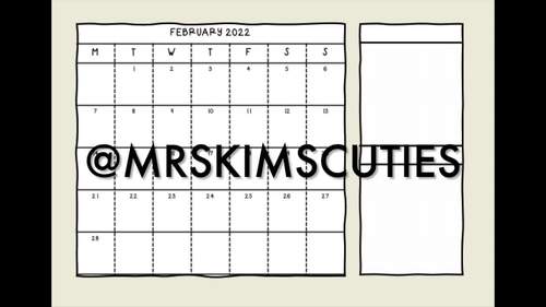 2022 PRINTABLE TEACHER DIARY/ PLANNER - MONTHLY/ WEEKLY/ DAILY LAYOUT