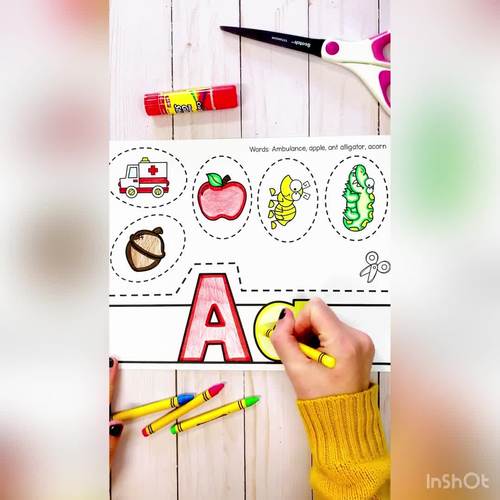 Alphabet Crowns Beginning Sounds Crafts by Preschool Packets | TPT