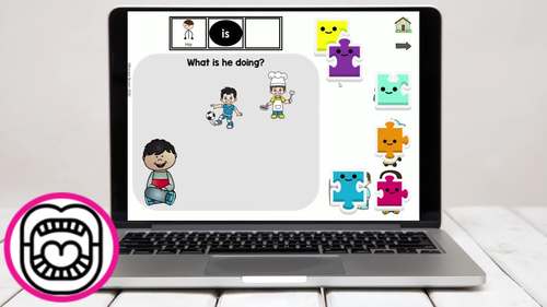 Speech Therapy Language BOOM CARDS by The Busy Speech Mom | TPT