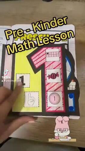 Craft Number Book- Number Book 1-9 for Early Learners | TPT