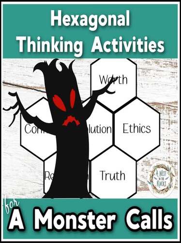 Hexagonal Thinking Analysis Activities for Patrick Ness' A Monster ...
