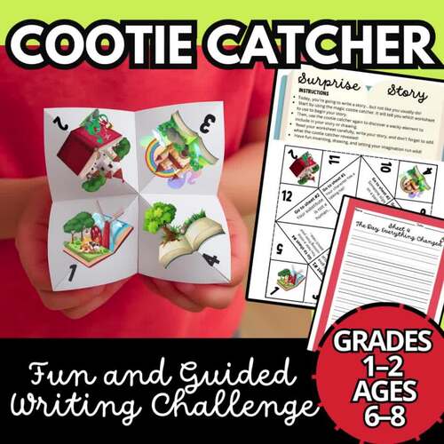 Story Writing Cootie Catcher – Creative Writing Prompts | Guided ...
