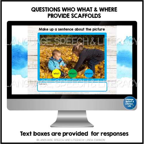 FallGoogle Classroom Distance Learning, Expanding Sentences, Writing ...
