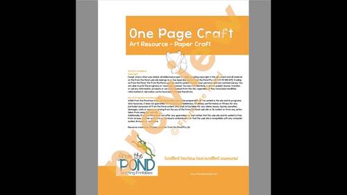 Xylophone and Fox Shape Craft for the Letter X by From the Pond | TPT