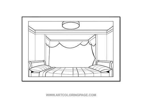 Transform Your Space with Room Coloring Pages Vol 1 by Art coloring book