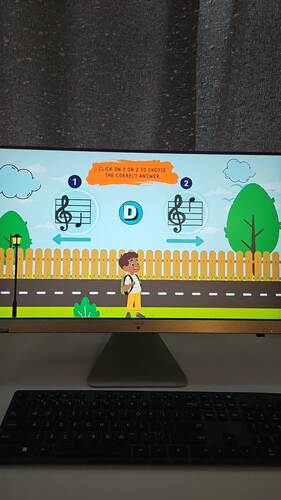 Treble Clef Note Interactive Elementary Music Activity Game "Bus Stop ...