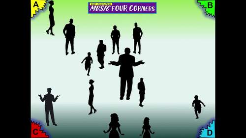 MUSIC-THEMED FOUR CORNERS GAME - "INSTRUMENTAL" EDITION | TPT