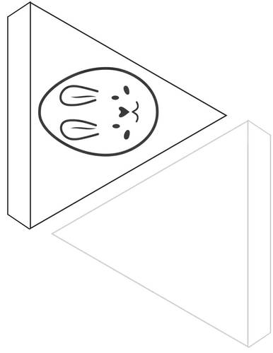 Simple Easter banner | papercraft for april | spring class decor ...