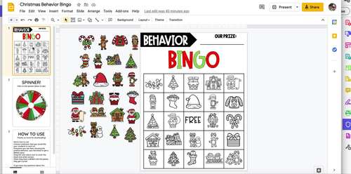 Classroom Management - Behavior Bingo - Digital - All Year Bundle