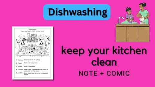 Dishwashing Food Safety Sanitation Activity for Culinary Arts - FCS ...