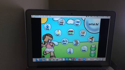 Popping Bubbles Articulation: CH for Speech Therapy | NO PRINT | PPT