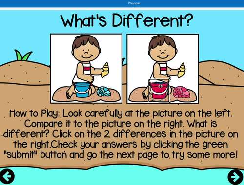 What's Different? Seasonal BUNDLE Print + Boom Cards Speech Therapy ...