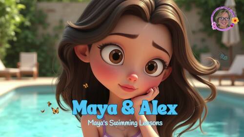 Maya's Swimming Lessons - Complete 5th Grade Reading & Activity Package