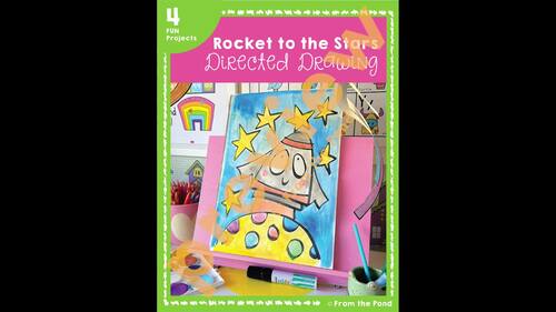 Rocket to the Stars Directed Drawing by From the Pond | TPT