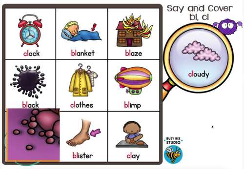 Halloween L Blends Articulation Boom Cards Games for Speech Therapy