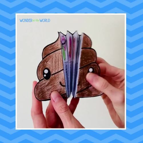 Human digestive system sequence and fold activity cut and paste science ...