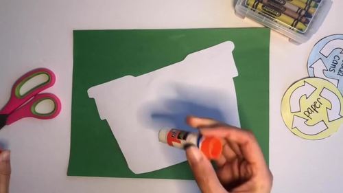 Earth Day Recycle Craft by Tidy Up and Teach | TPT