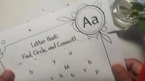 All 26 Letters Activity Pack: Fun Letter Hunt for Alphabet Mastery!