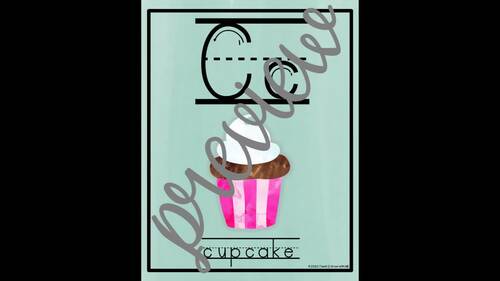 Alphabet Posters Boho Rainbow Classroom Decor Set 7 by Teach 2 Grow with ME