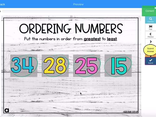 Comparing Numbers Boom Card Bundle - Distance Learning by Keep Your Chin Up