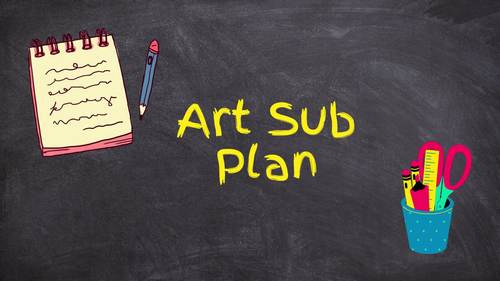 Sub Plan Art Comic Strips | Art Lesson by Down in the Art Room | TPT