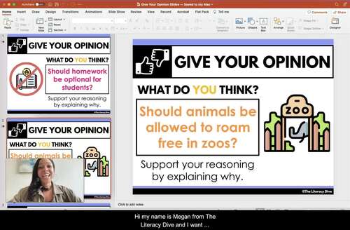 Quick Daily Writing Prompt 2nd 3rd 4th 5th Grade Opinion Practice ...