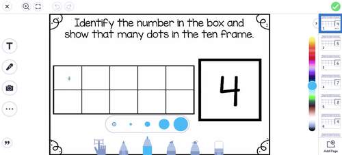 Preschool Math Journal: May - Use with Seesaw™ or Print by Sam Van Gorp