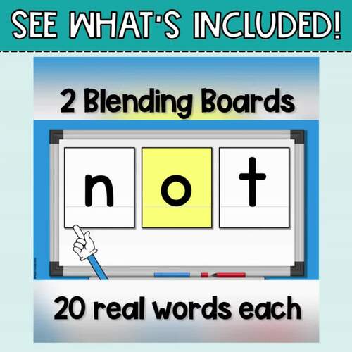 Blending Boards | Short o by Playful Pursuits | TPT