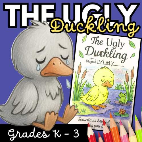 The Ugly Duckling Activities Worksheets | Reading Comprehension Writing ...