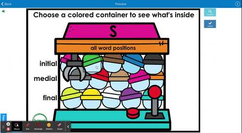 Boom™ Cards Choose Your Prize Digital Articulation Activity for P