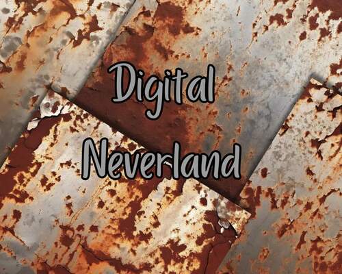 Rusty Metal Digital Paper Pack / Rusty Steel Pattern Background | TPT