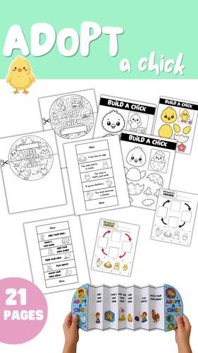 Adopt A Chick - Chicken Life Cycle - Hatching Chicks - Chicken Craft