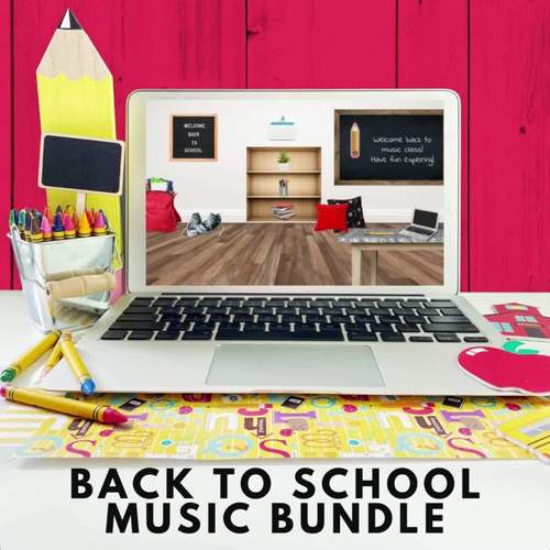 Back to School Music Lessons and Activities Bundle by Aileen Miracle