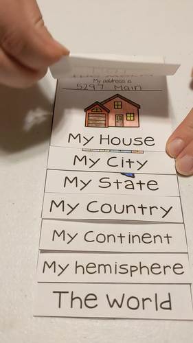 My Place in the World Flipbook by Connecting with Social Studies