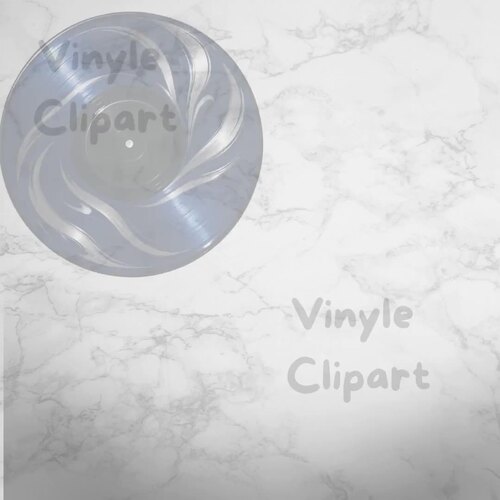 Vinyl Record Clipart Set | Luxury Digital Vinyl music record PNG