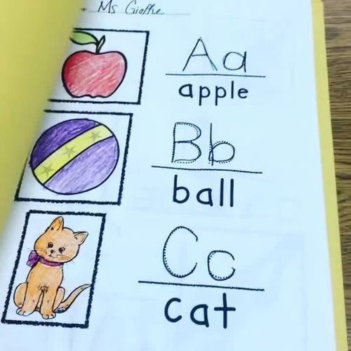 Alphabet ABC Tracing & Coloring Book by Students and Starbucks | TPT